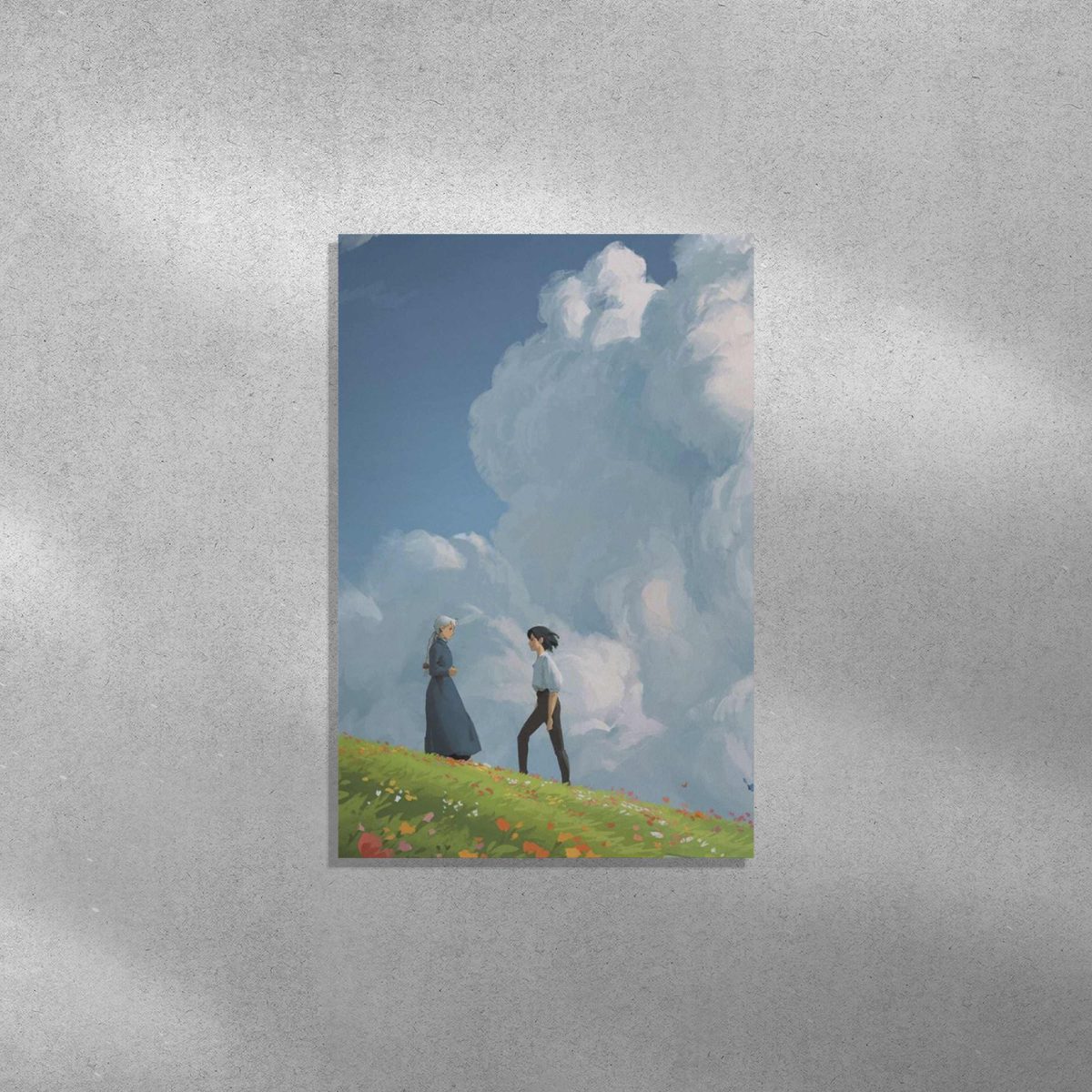 پوستر انیمه قلعه متحرک آقای هاول 01 | Hawel moving castle Poster 01 ...