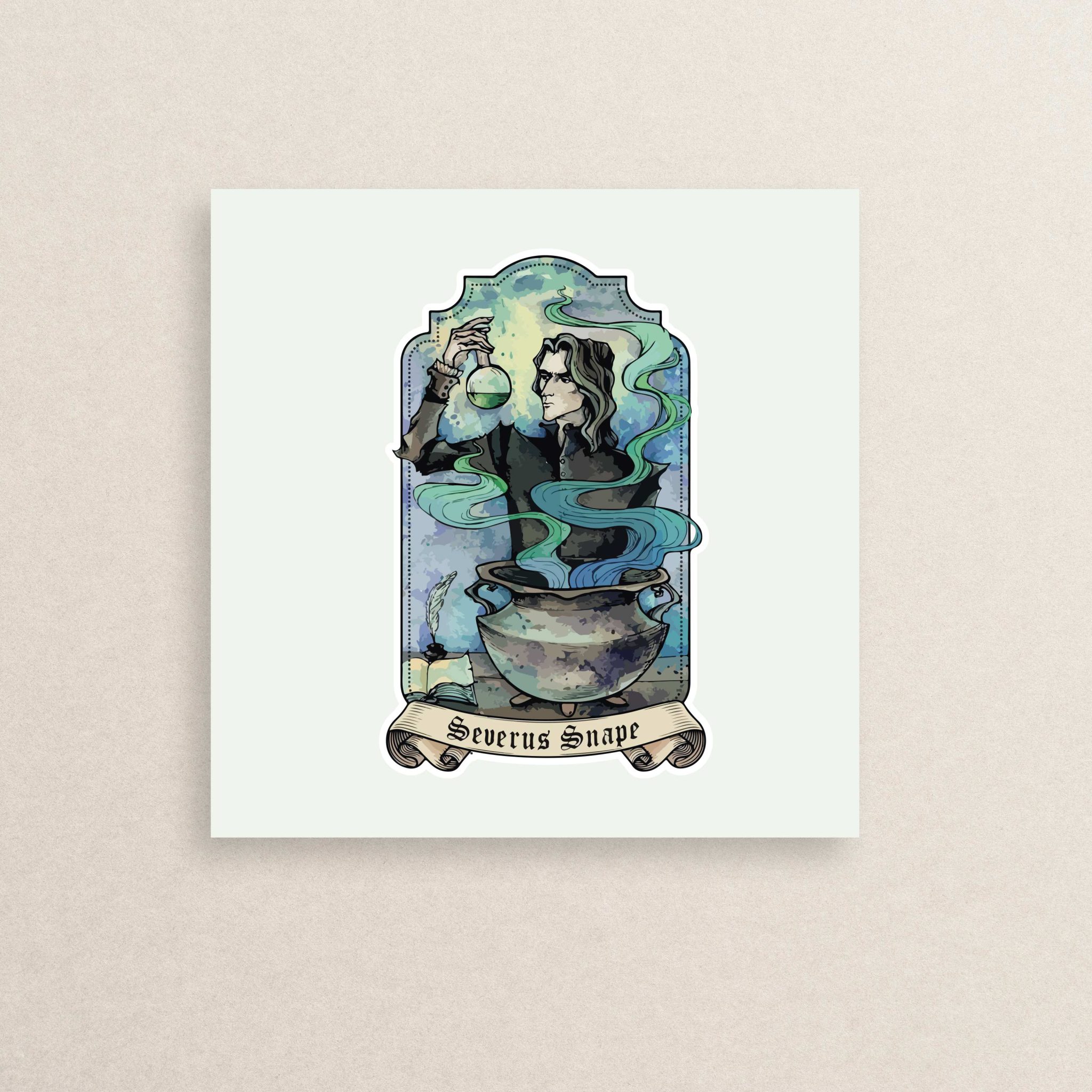 استیکر هری پاتر - سوروس اسنیپ 16 | 16 Harry potter - Severus Snape ...