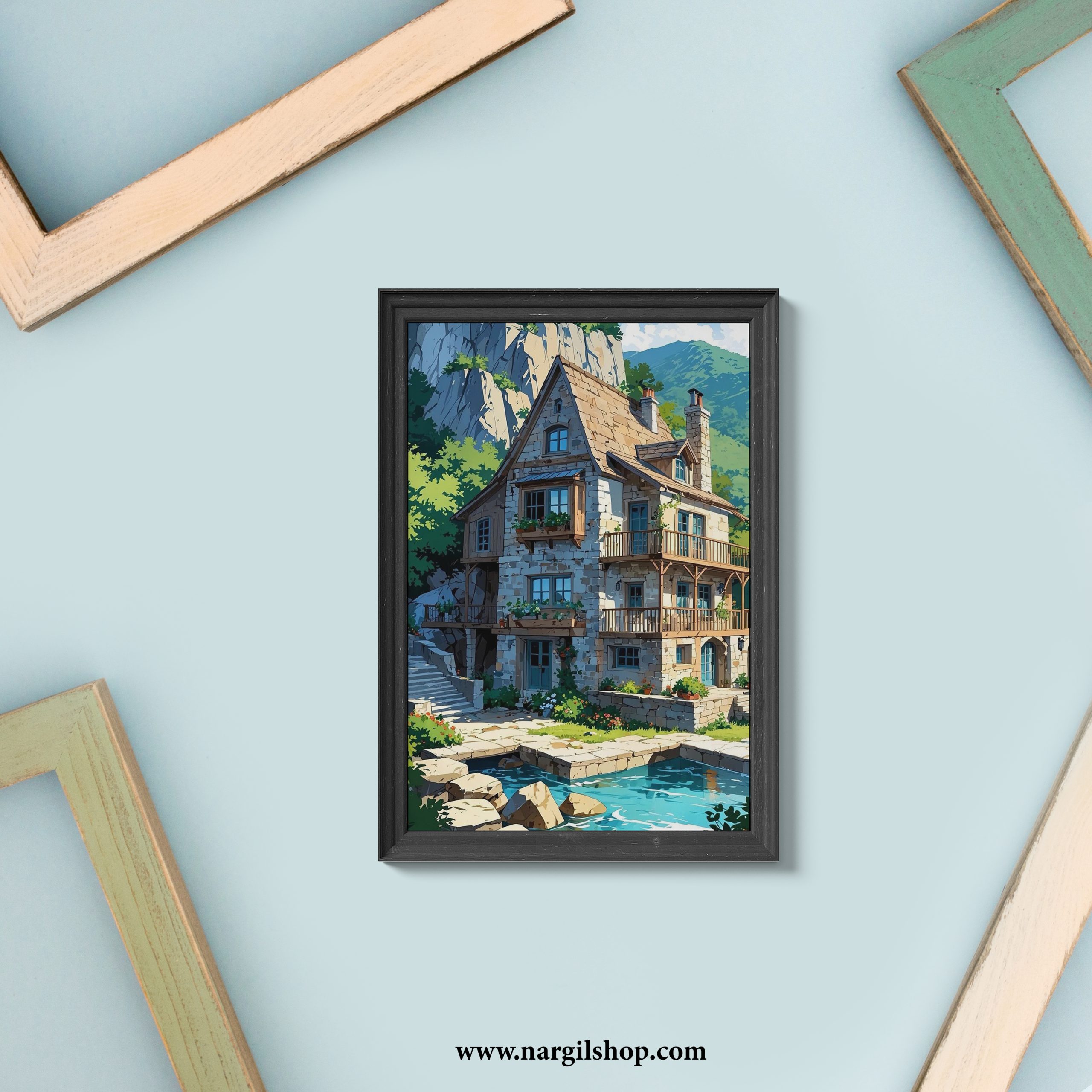 تابلو انیمه 01 | Anime Frame 01 - فروشگاه اینترنتی نارگیل شاپ